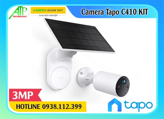 Tapo C410 Kit Năng Lượng Măt Trời Camera giám Sát